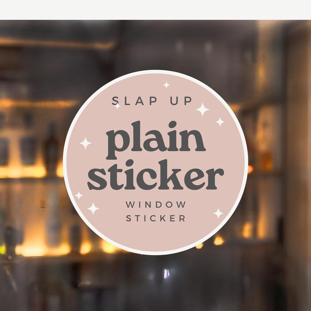 Custom Vinyl Stickers - Circle or Square Solid Label - Custom Stickers ...