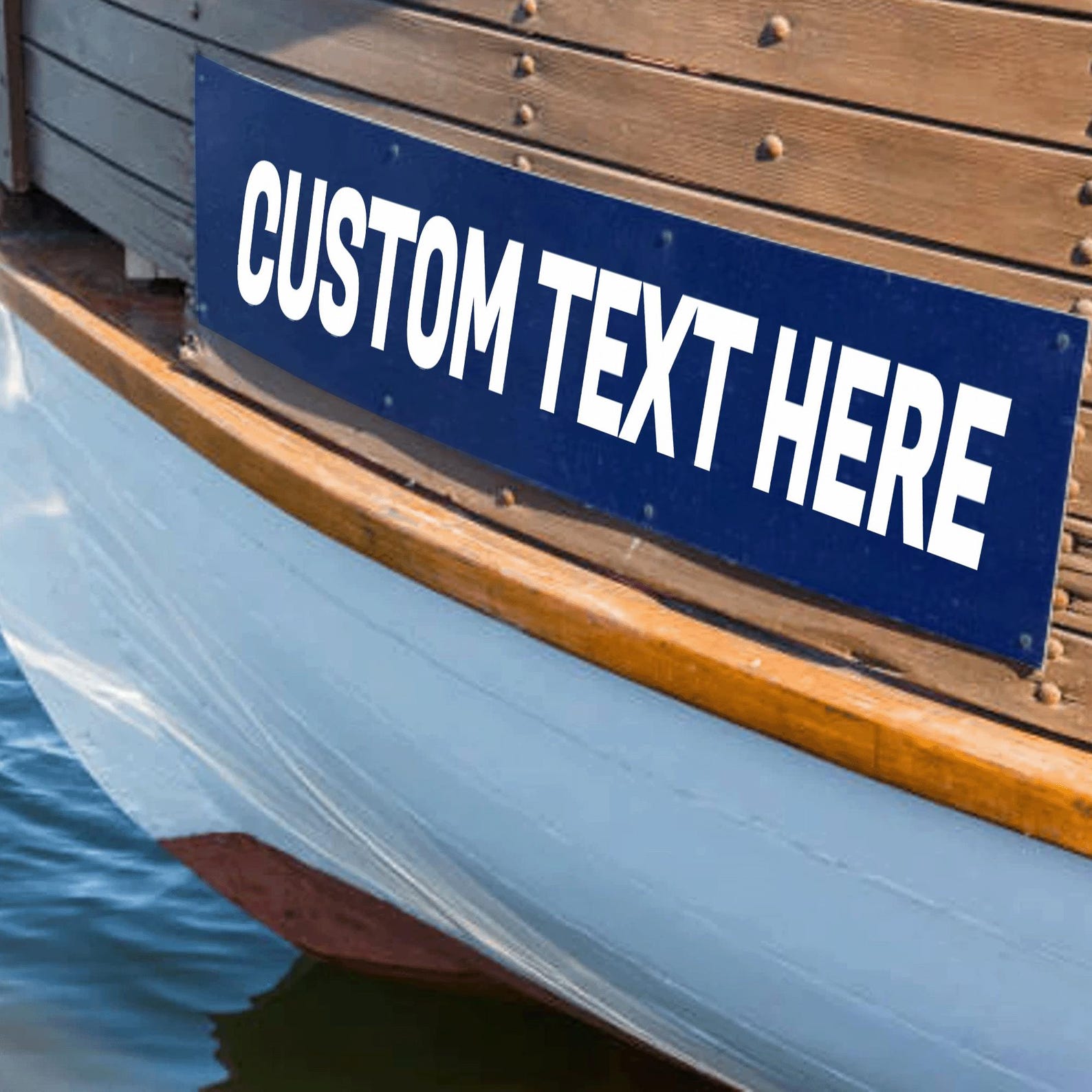 Custom Boat Name Decal – Personalized Vinyl Lettering for Boats, Jet ...