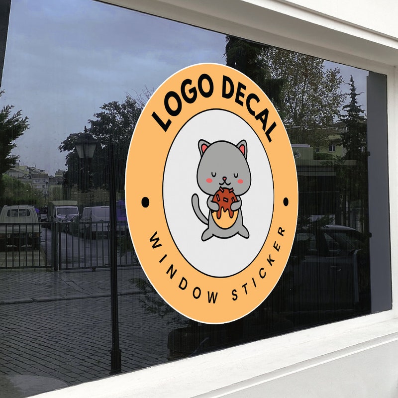 Custom Logo Stickers - Etsy