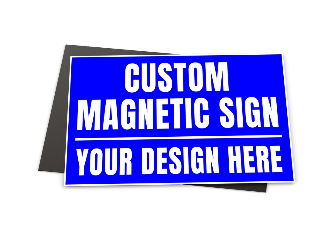 Eye-catching Full Color Custom Magnetic Signs for Vehicles - Custom Car ...