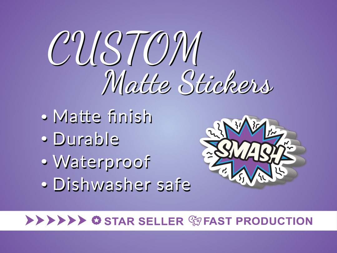 Bulk Stickers, Pack of Stickers, Any Shape, Any Size -waterproof ...