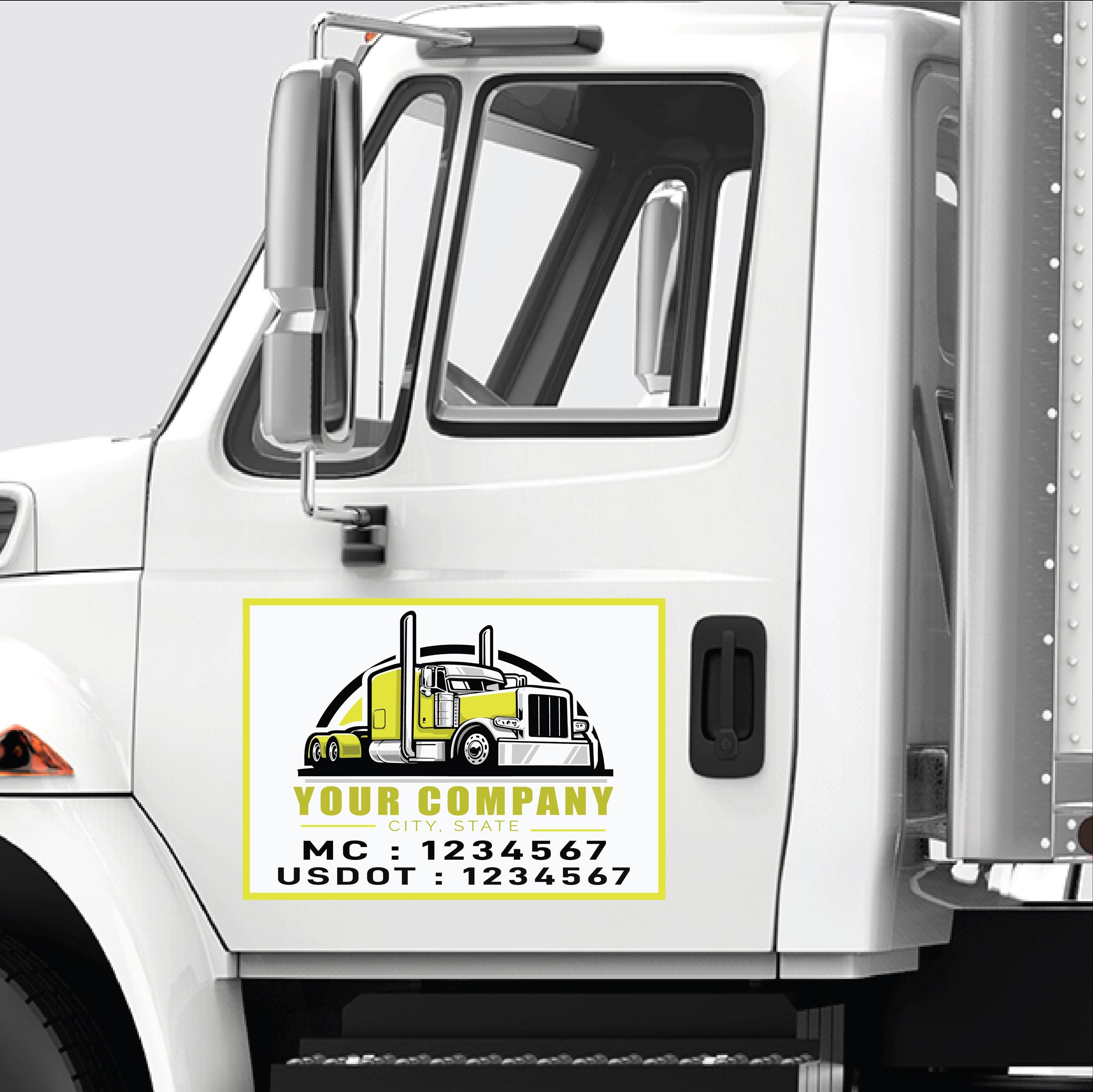 Custom Truck Decals, Truck Window Decals, Personalized Truck Decals ...