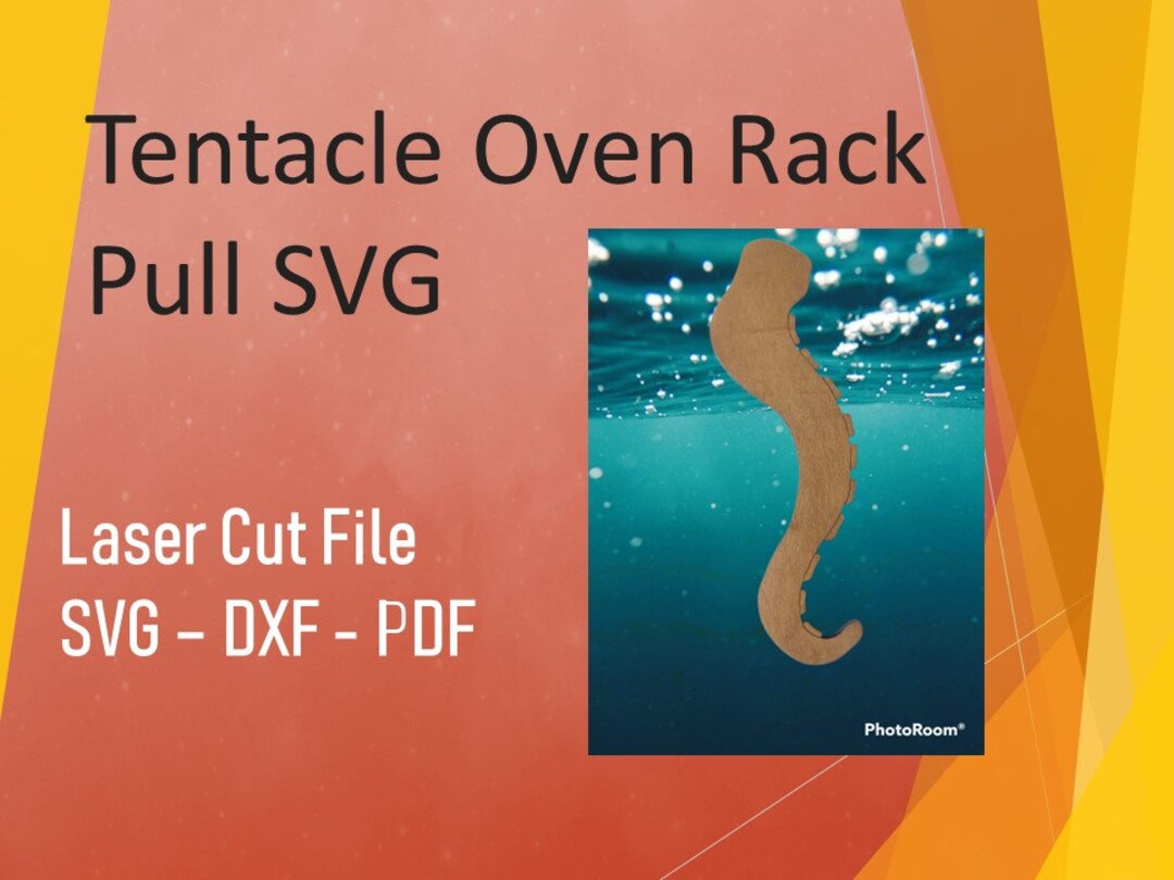 Tentacle Oven Rack Pull SVG - Laser Cut File (digital Download) - Etsy
