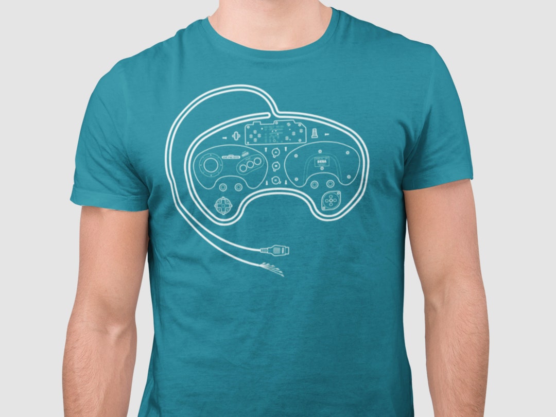 Sega Genesis Controller | Disassembled | Tear Down | Knolled T-shirt - Etsy