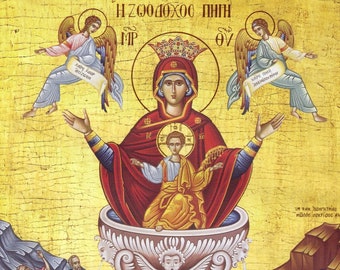 Life Giving Spring Icon - Etsy