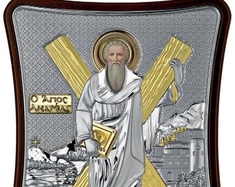 Saint Andrew Icon - Etsy