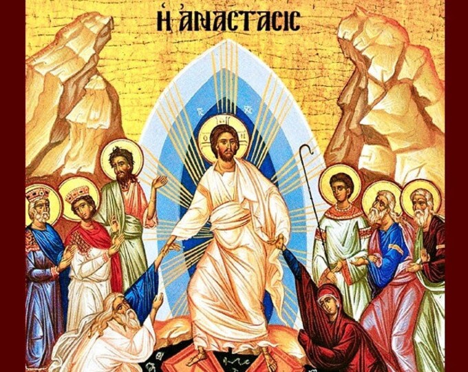 Resurrection of Jesus Christ- Greek Orthodox Catholic Christian ...