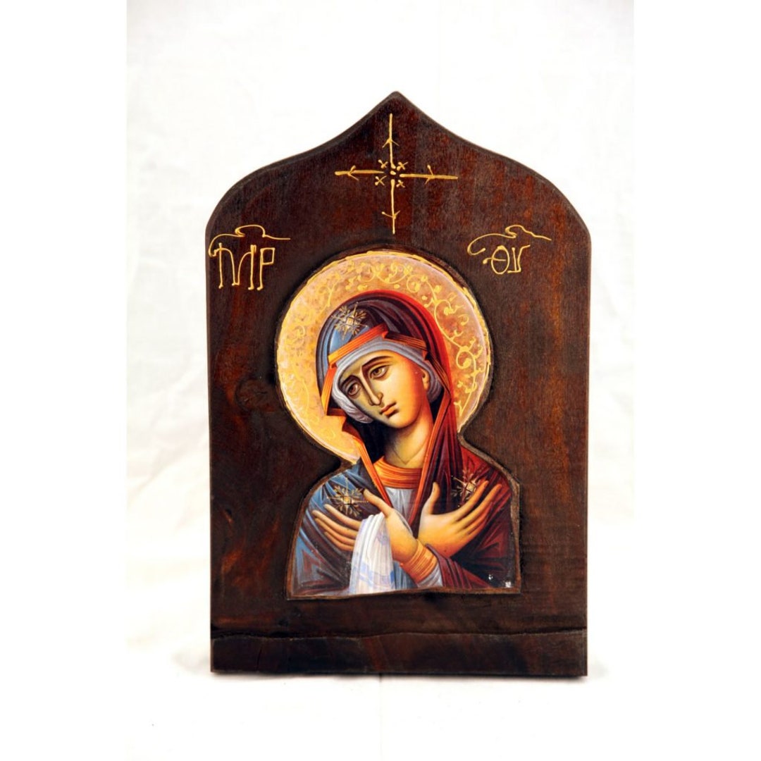 Blessed Virgin Mary- Theotokos- Greek Orthodox Catholic Christian ...