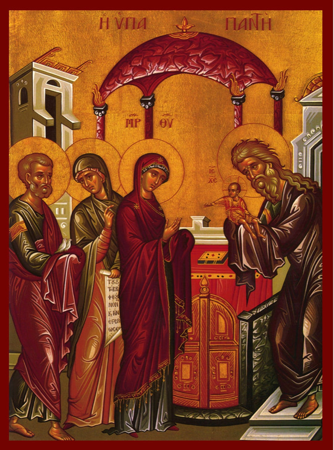 The Presentation of Jesus Christ to the Temple - Greek Orthodox ...