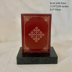 Saint Modestos- Greek Orthodox Catholic Christian Byzantine Wooden Icon ...