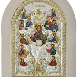 Tree of Life- Greek Orthodox Catholic Christian Byzantine-silver Icon ...