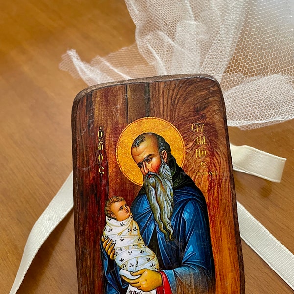 Saint Stylianos Icon - Etsy
