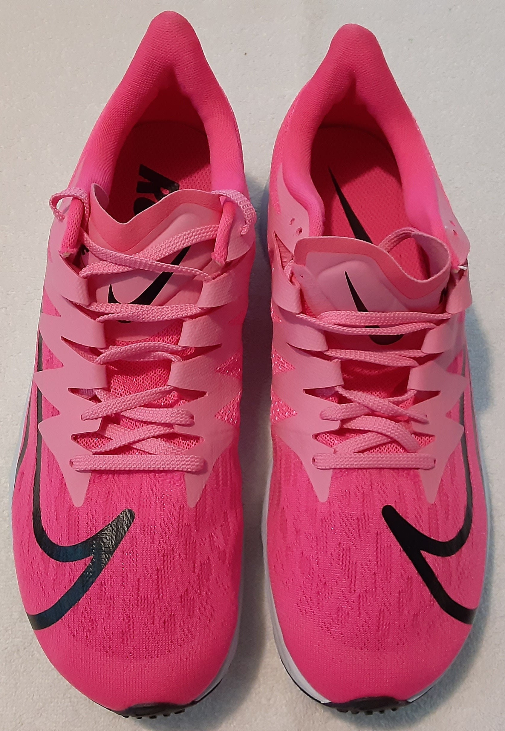 Hot Pink And Black Nike Running Shoes