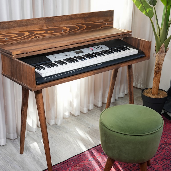 Piano Wood Desk - Etsy