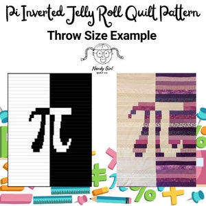 Pi Jelly Roll Quilt Pattern - Etsy