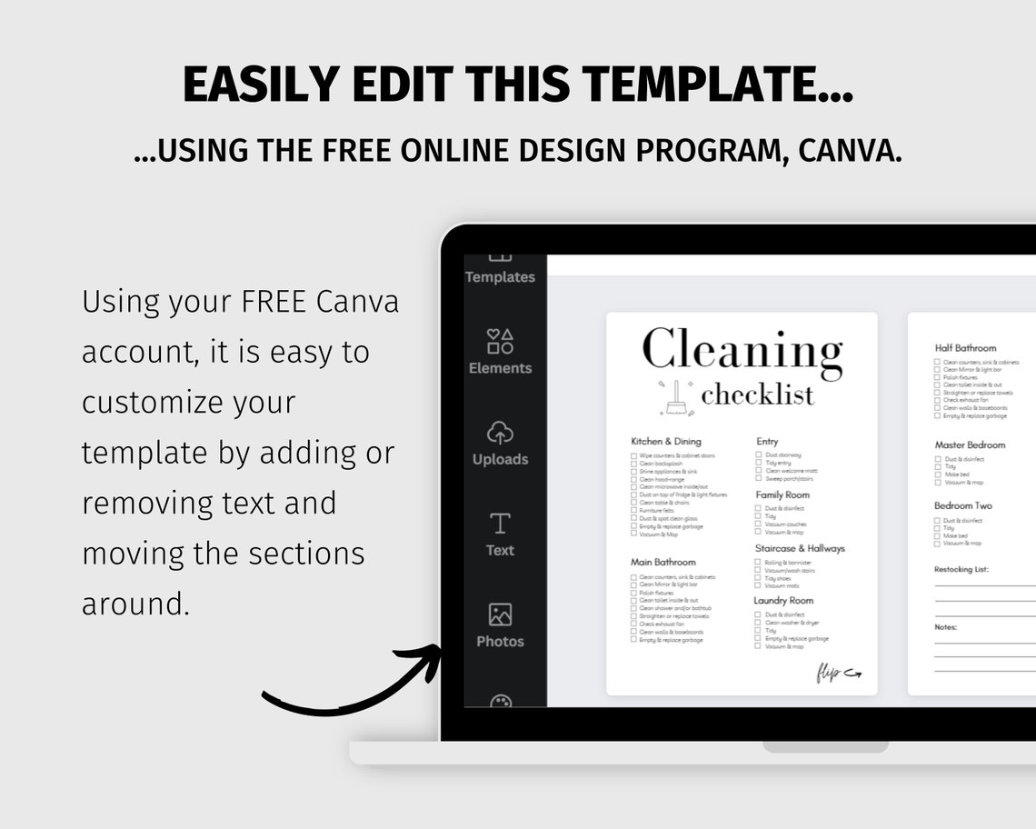 Airbnb Stocklist and Cleaning Checklist Bundle, Airbnb Cleaning List ...