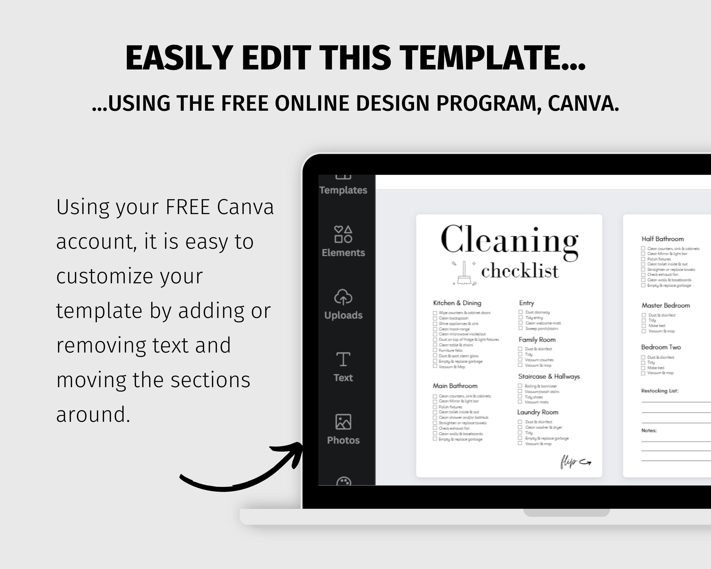 Airbnb Stocklist and Cleaning Checklist Bundle, Airbnb Cleaning List ...
