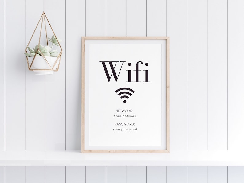 Airbnb Sign Bundle, 21 Airbnb Signs, Airbnb Welcome Signs, Wifi, House ...