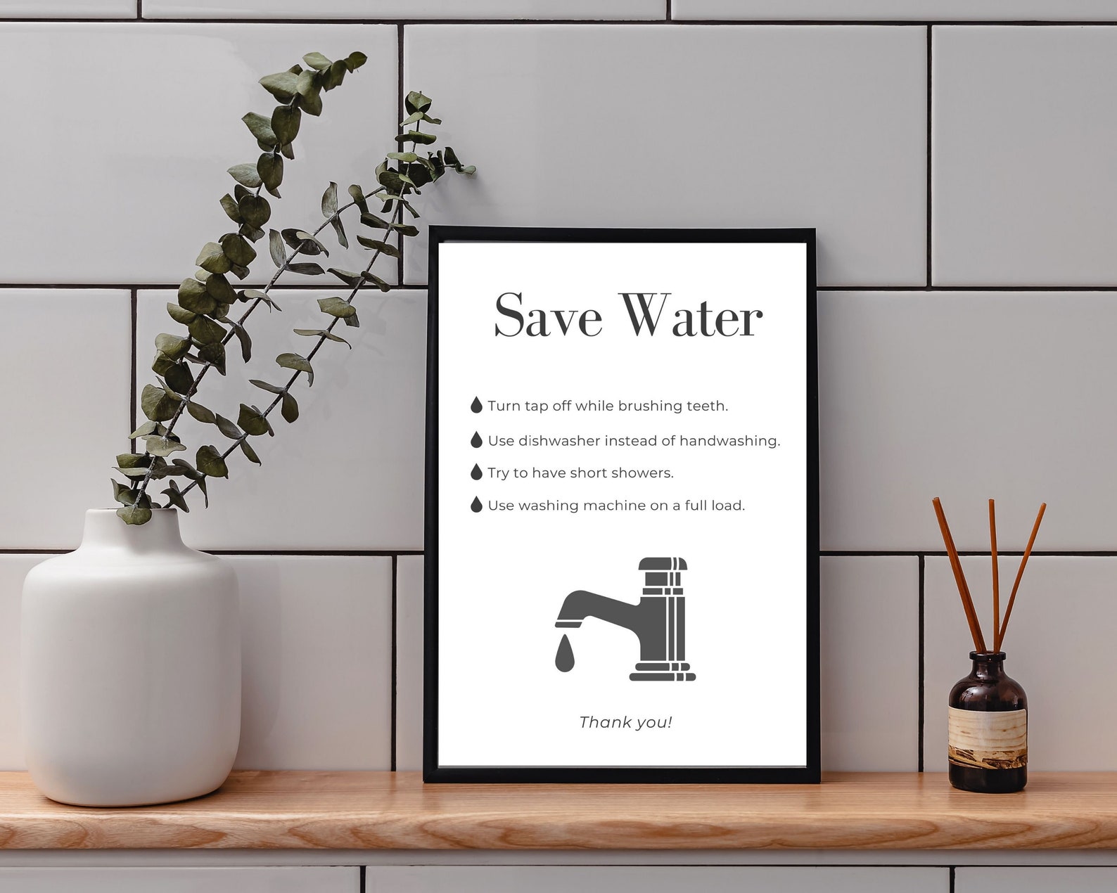 Airbnb Signs Eco Friendly, Set of 3, Airbnb Signage, Airbnb Template ...