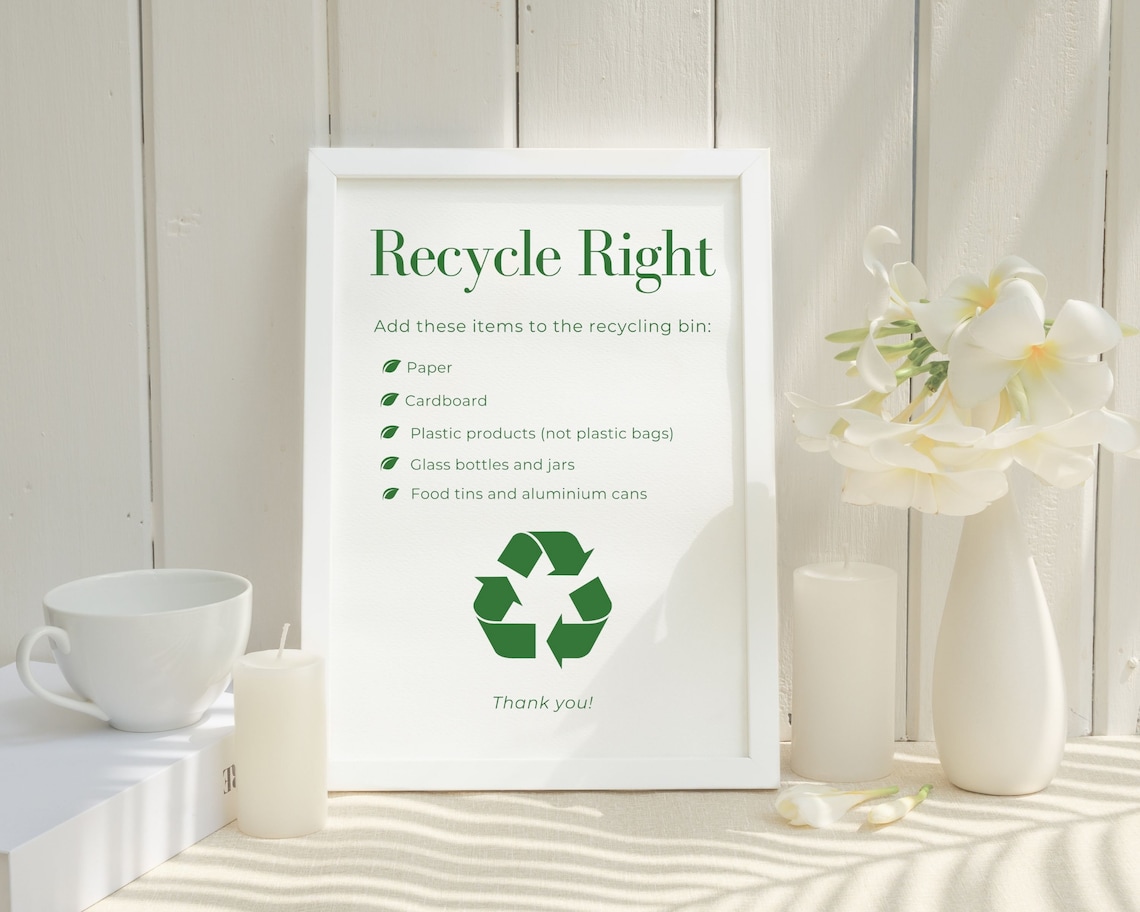 Airbnb Signs Eco Friendly, Set of 3 Green, Airbnb Signage, Airbnb ...