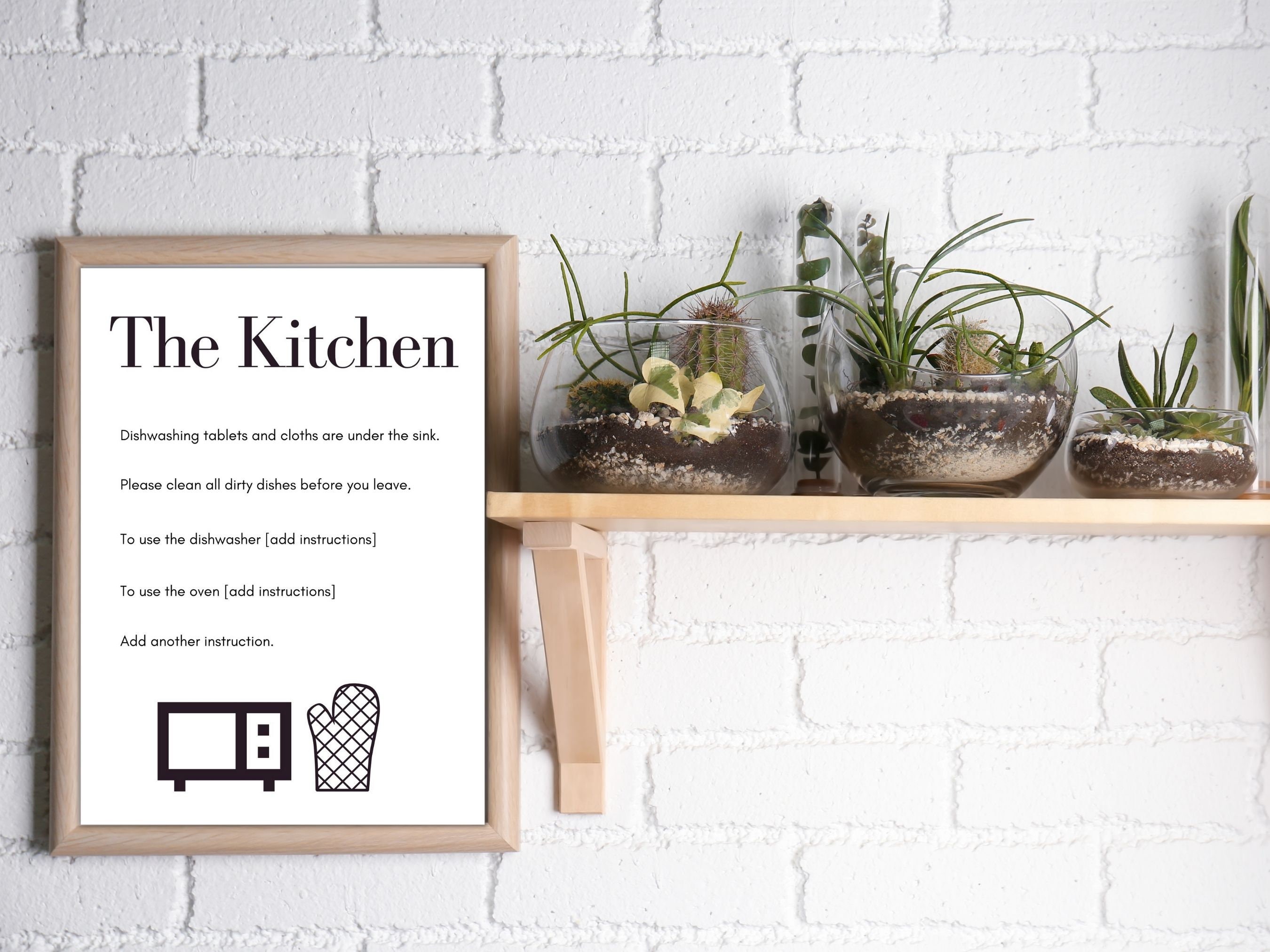 Airbnb Sign Bundle | Airbnb Signage | Wifi Sign | Airbnb Welcome Sign ...