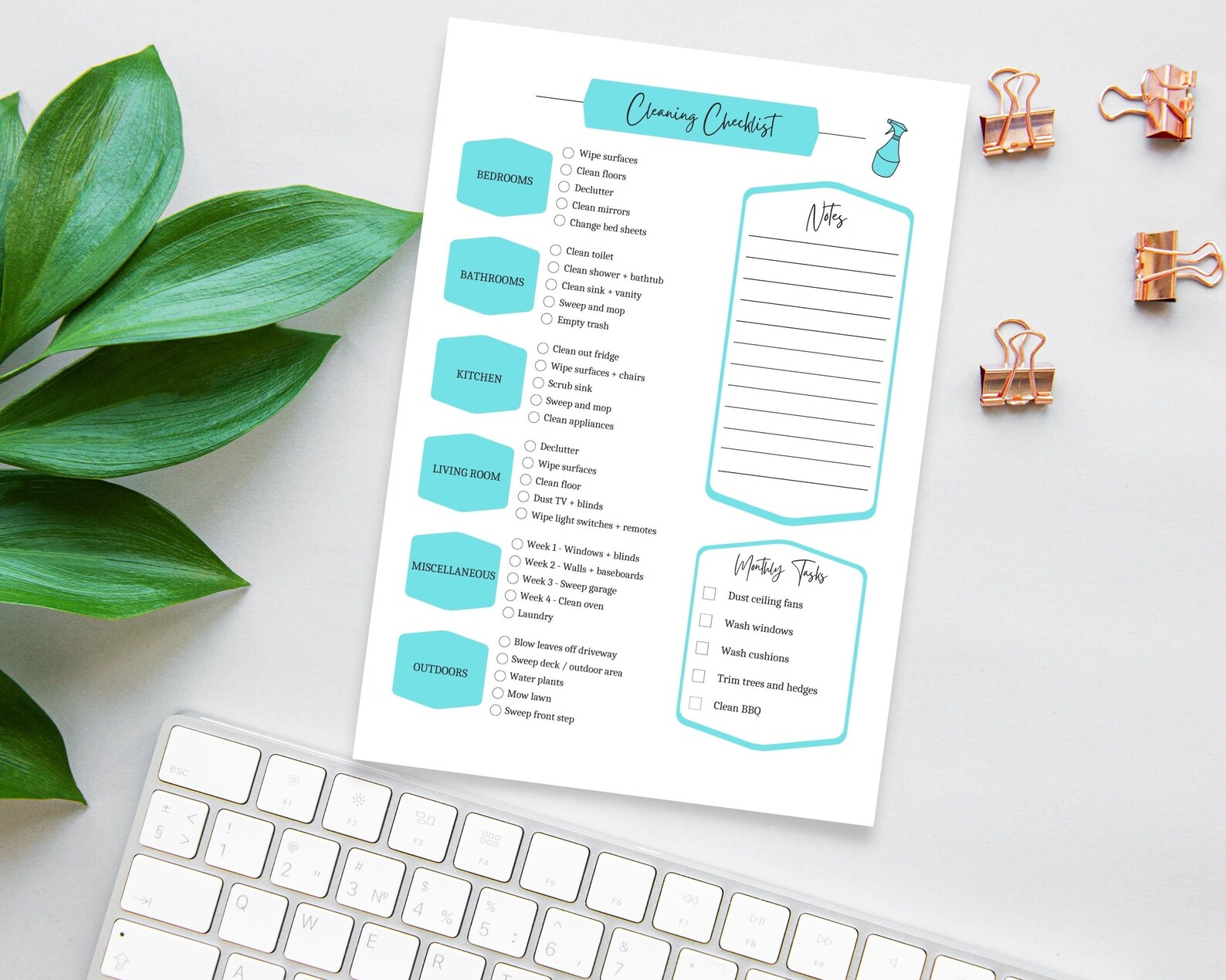 Airbnb Cleaning Checklist | Airbnb Template | Airbnb Cleaning Schedule ...