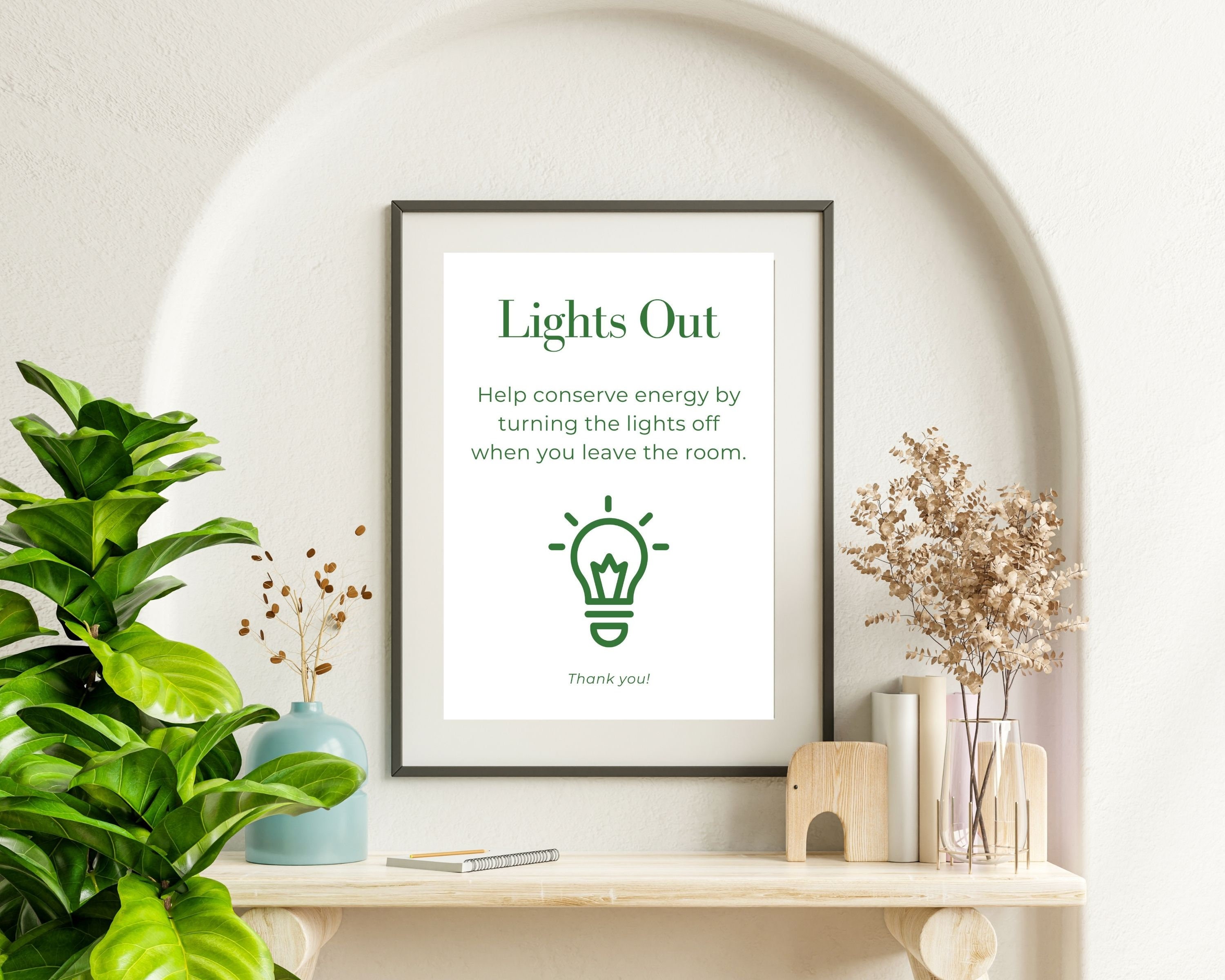 Airbnb Signs Eco Friendly, Set of 3 Green, Airbnb Signage, Airbnb ...