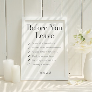 Airbnb Signs Set of 3, Airbnb Signage, Airbnb Sign Templates, Wifi ...