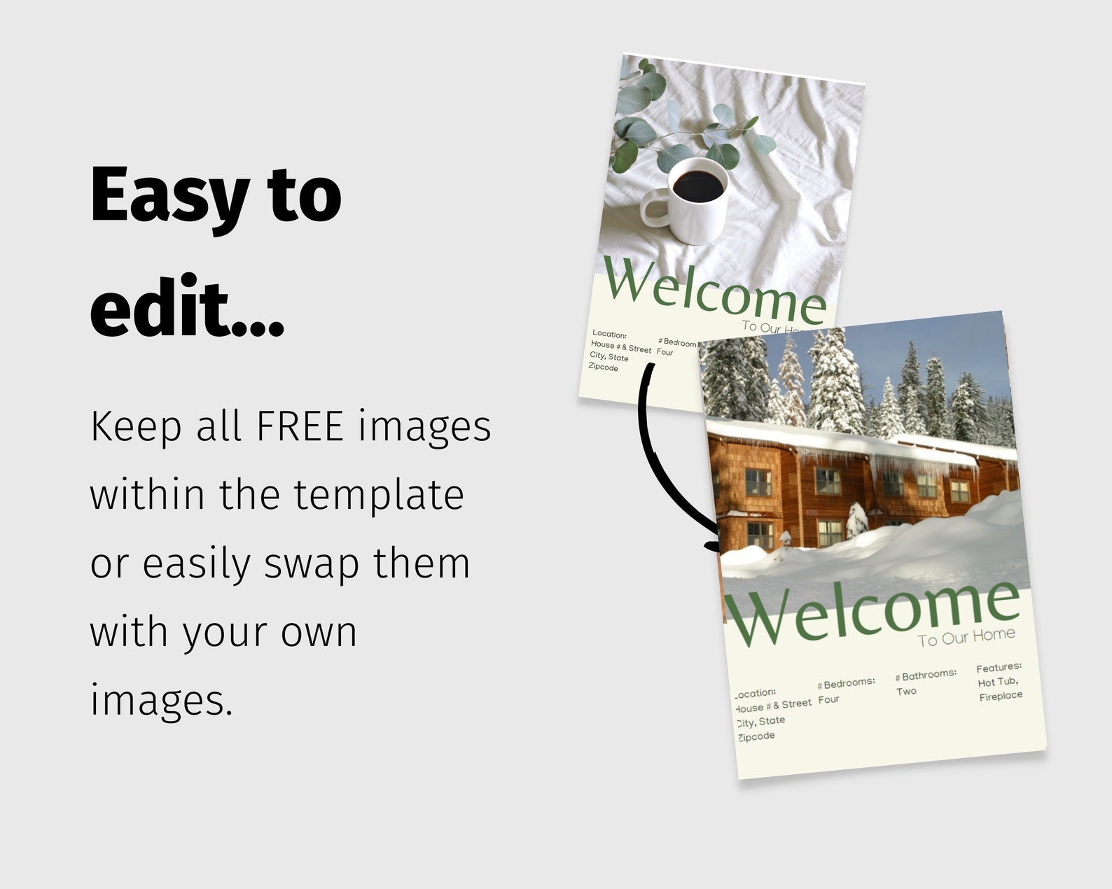 Airbnb Welcome Book | Airbnb Template | Vacation Rental Book | Vacation ...
