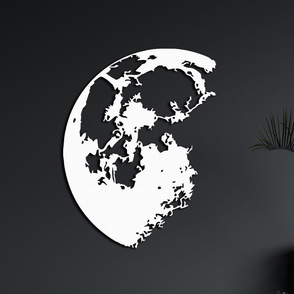 Metal Moon Wall Art - Etsy