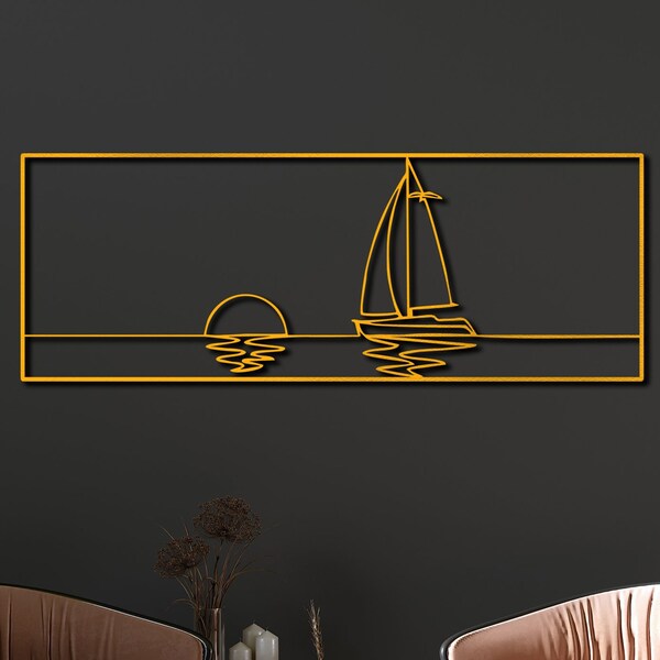 Ocean Metal Art - Etsy