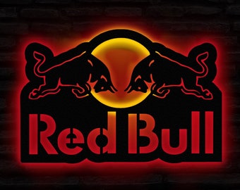 Redbull Led Wall Art - Etsy