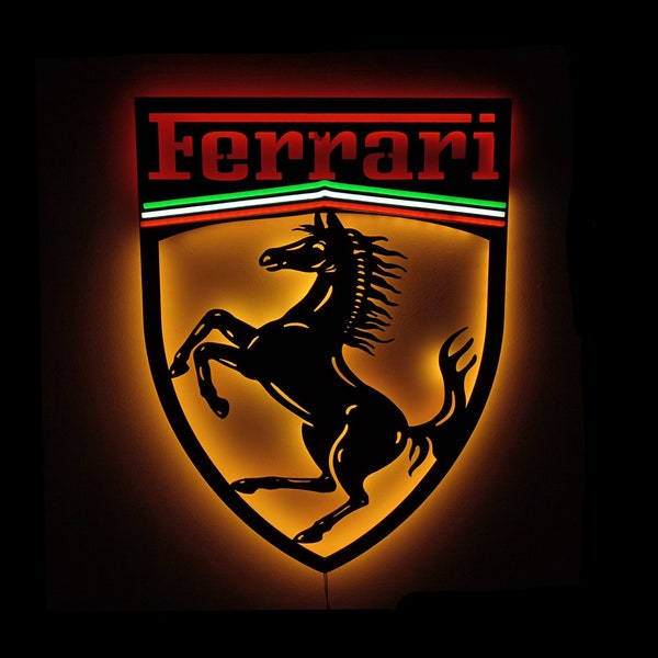 Ferrari Sign - Etsy