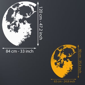 Moon Metal Wall Art Astrology Wall Decor Moon Sign Office - Etsy