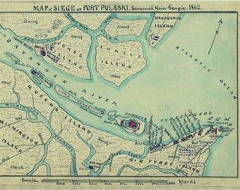 American Revolution Map Rivers