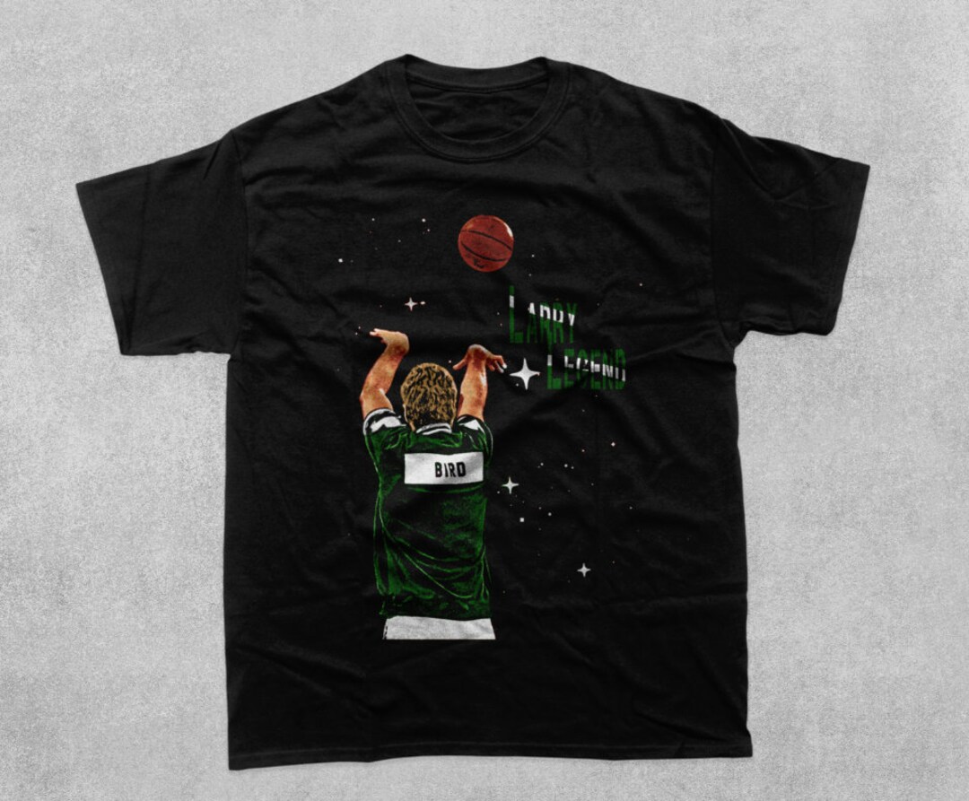 Larry Bird Vintage 90s T-shirt, Gift for Woman and Man Unisex T-shirt ...