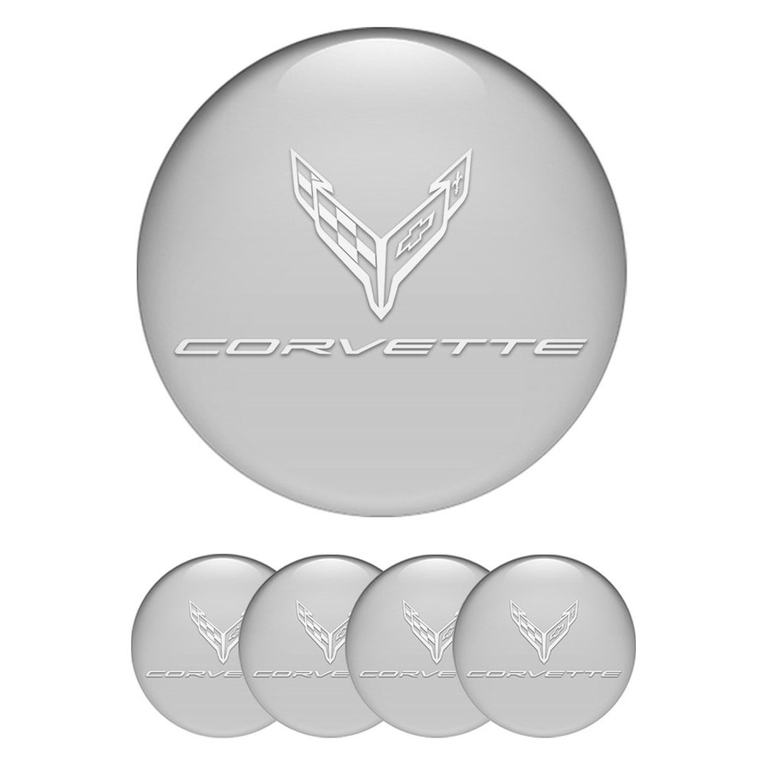 All Sizes 3dprint Silicone Sticker Chevrolet Corvette for Rim - Etsy