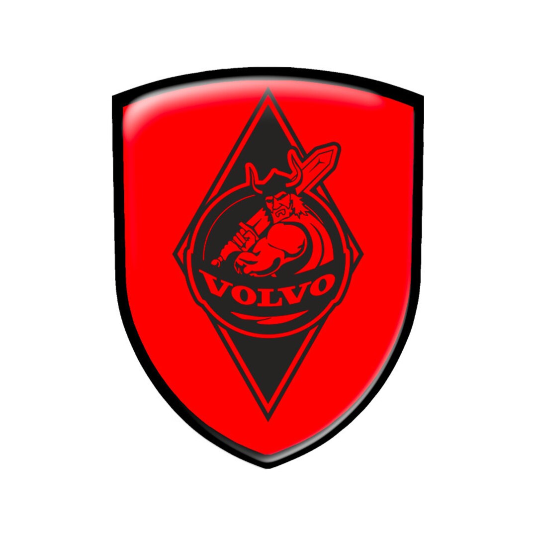 Volvo Badge Silicone Emblem Sticker All SIZES Car Interior, Phone ...