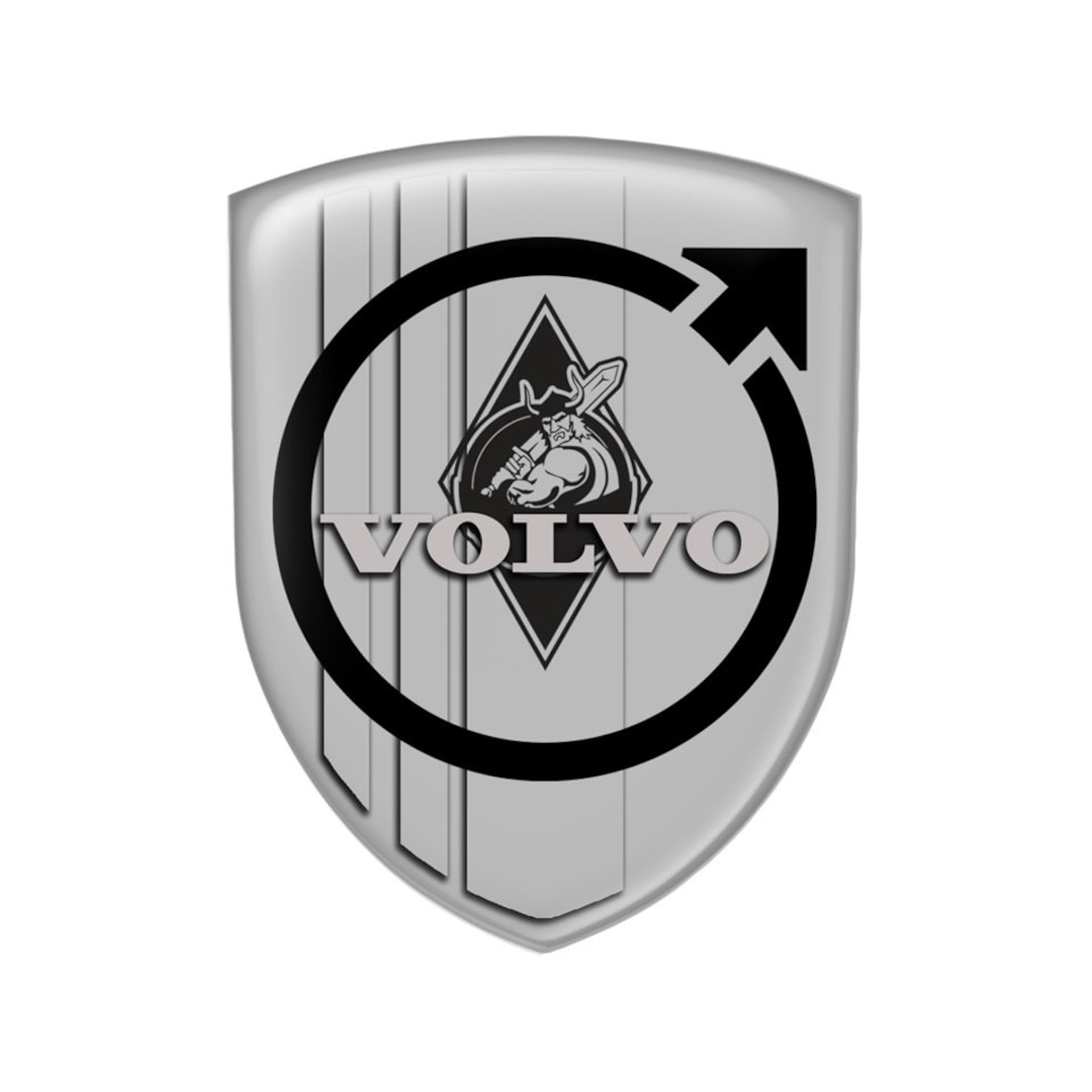 Volvo Badge Silicone Emblem Sticker All SIZES Car Interior - Etsy