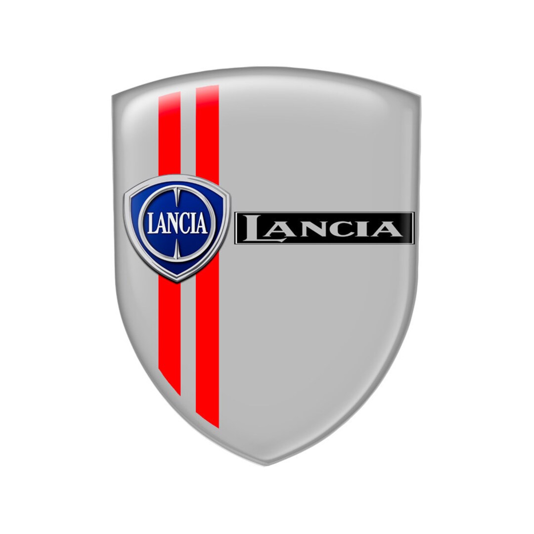 Lancia Silicone Emblem Sticker All SIZES Car Interior - Etsy