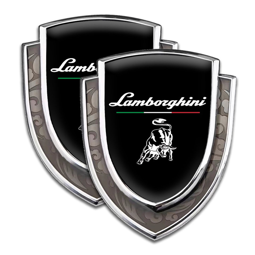 Lamborghini Badge Silicone Emblem Sticker All SIZES Car - Etsy
