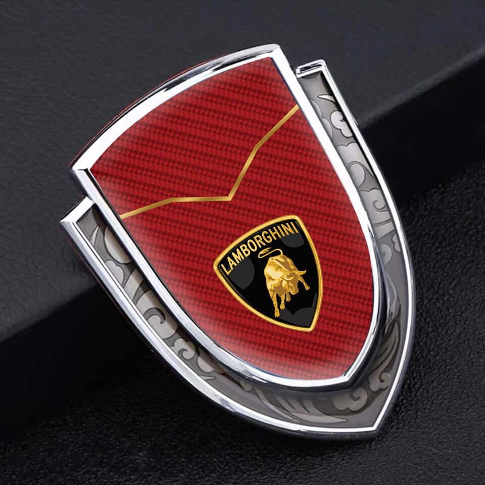 Lamborghini Badge Silicone Emblem Sticker All SIZES Car - Etsy