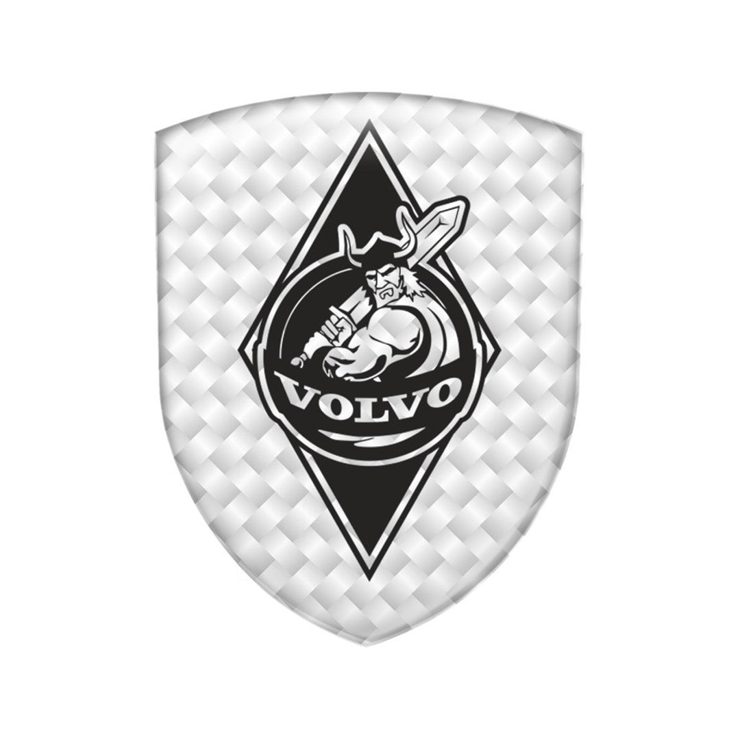 Volvo Badge Silicone Emblem Sticker All SIZES Car Interior - Etsy