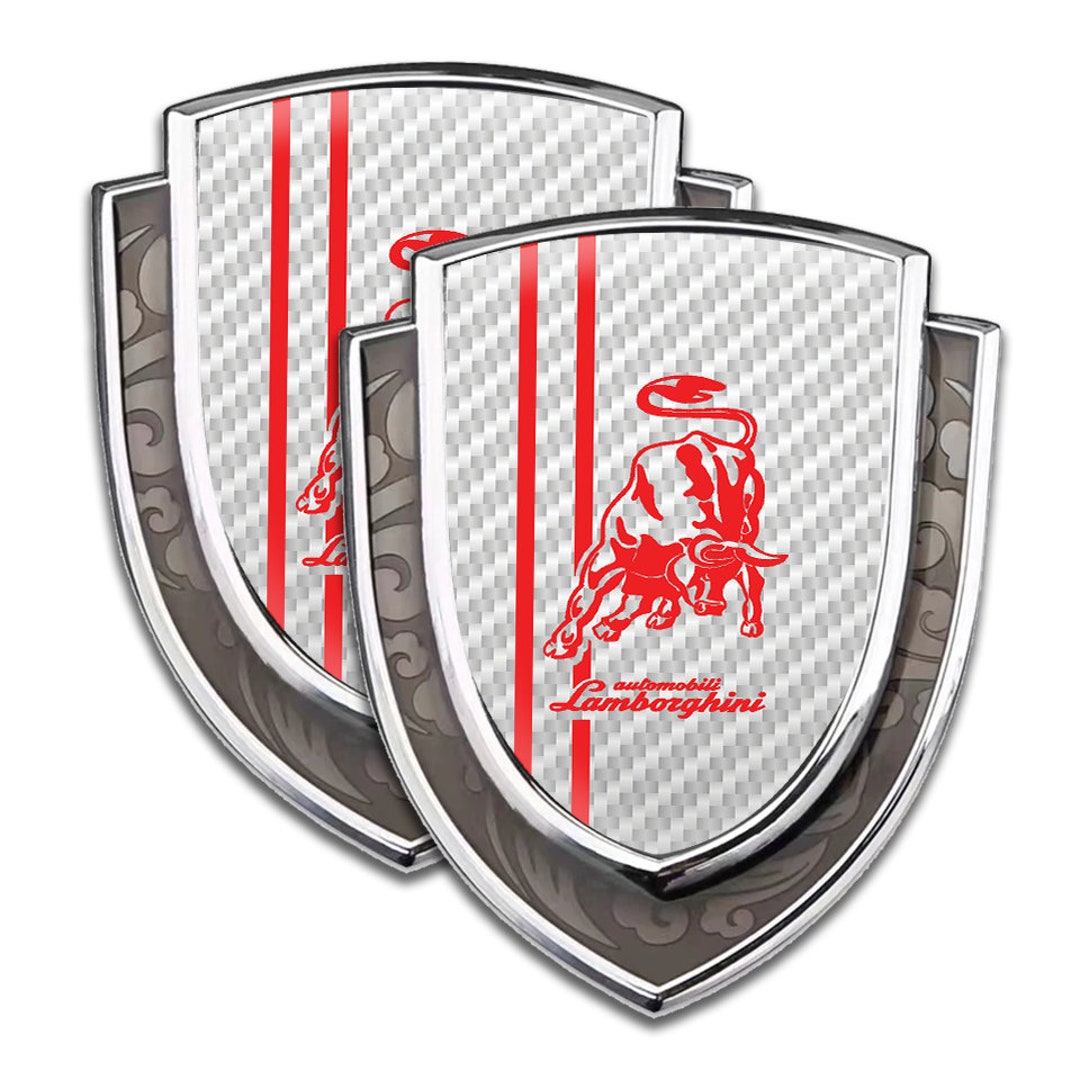 Lamborghini Badge Silicone Emblem Sticker All SIZES Car - Etsy