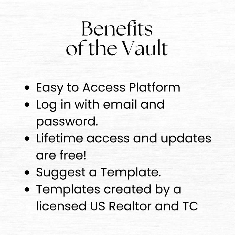 Transaction Coordinator Checklist and Templates Vault | Real Estate ...