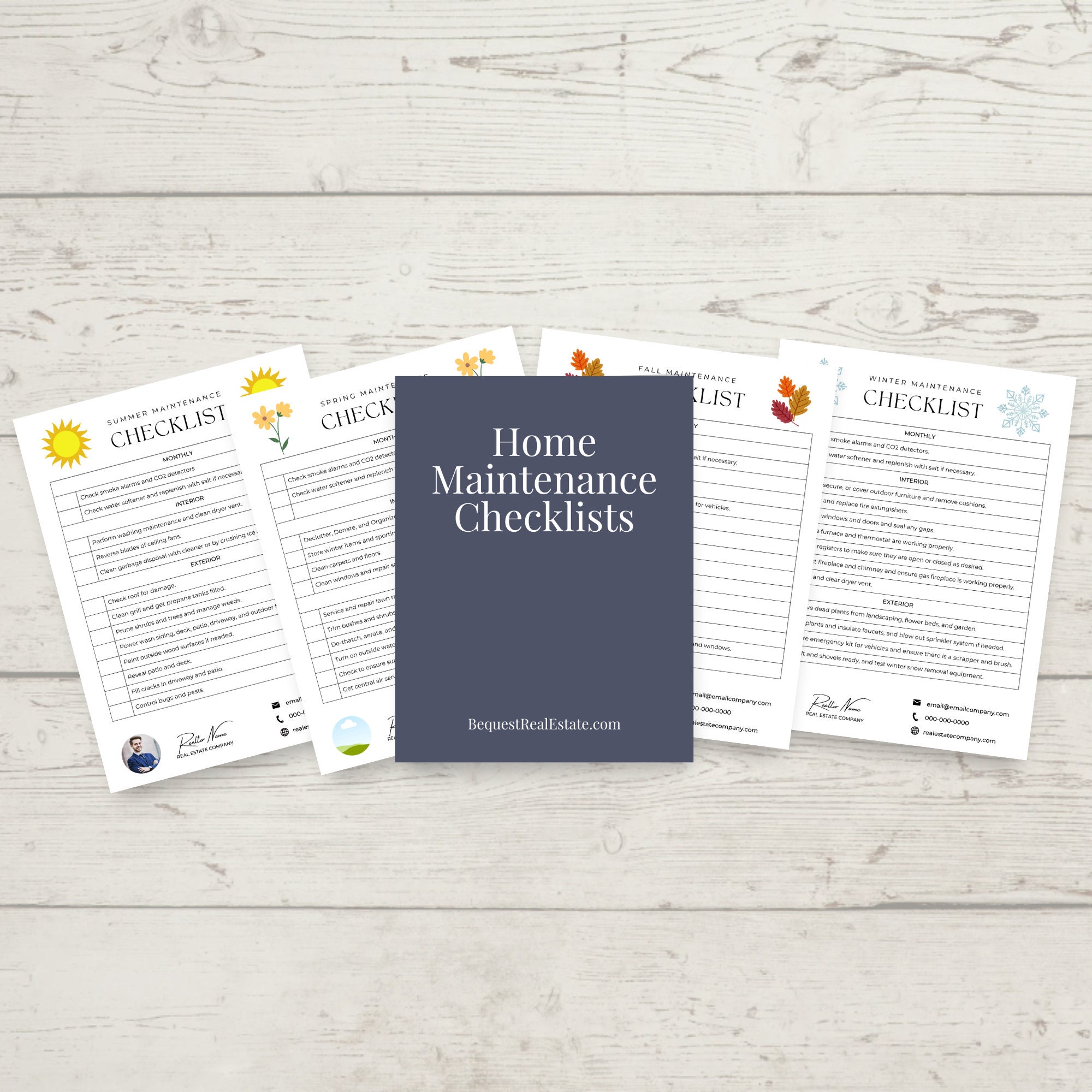 Home Maintenance Checklist Templates | Home Maintenance Planner ...
