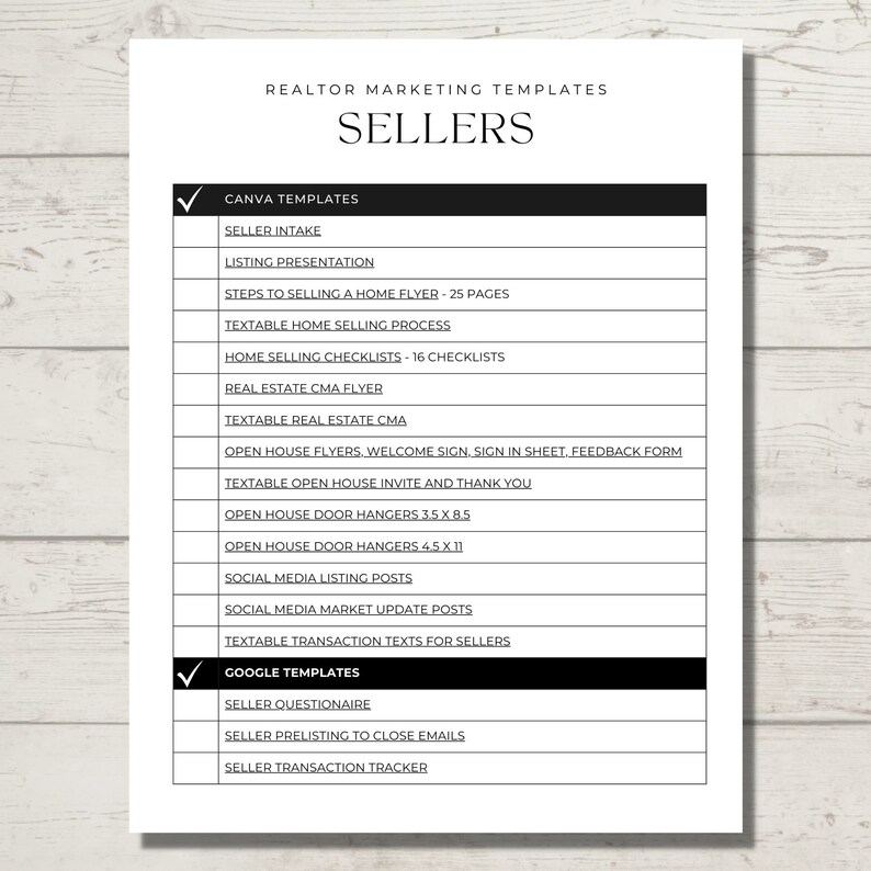 Real Estate Listing Template Bundle • Listing Presentation - Etsy