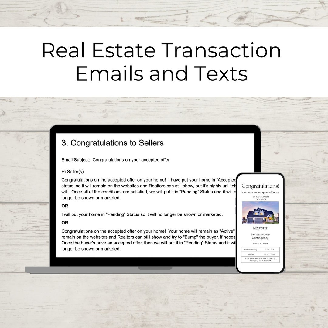 Real Estate Transaction Coordinator Email Templates and Real Estate ...