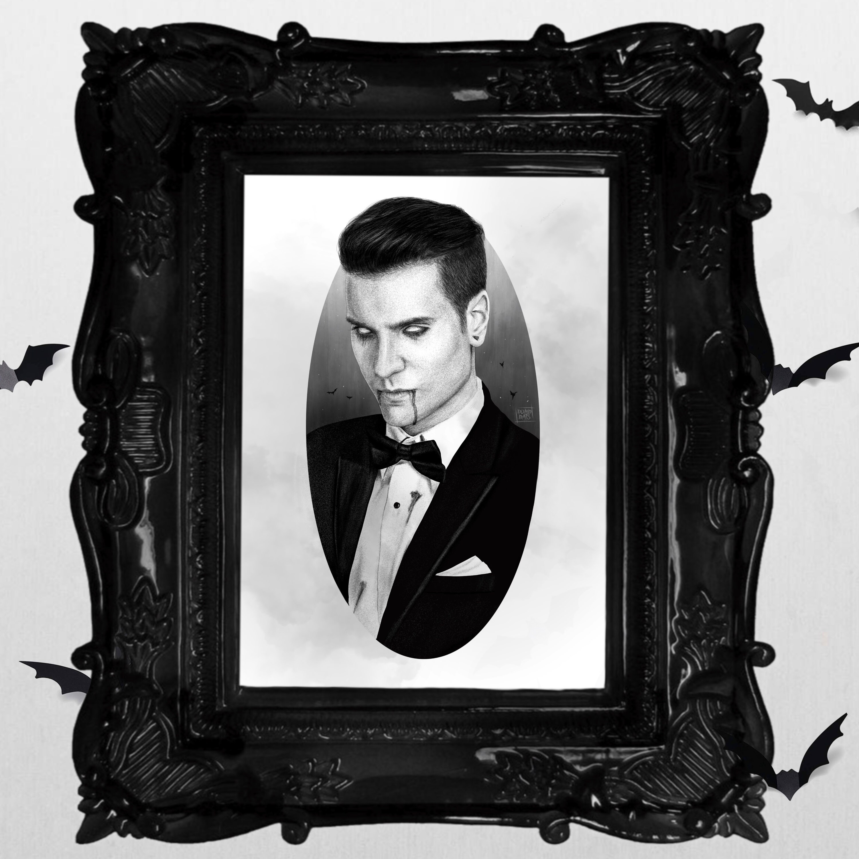 Spencer Charnas Dotwork Art Print - Etsy