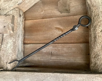 Toasting Fork - Blacksmith Hand Forged - Mouse Tail Design - Etsy UK